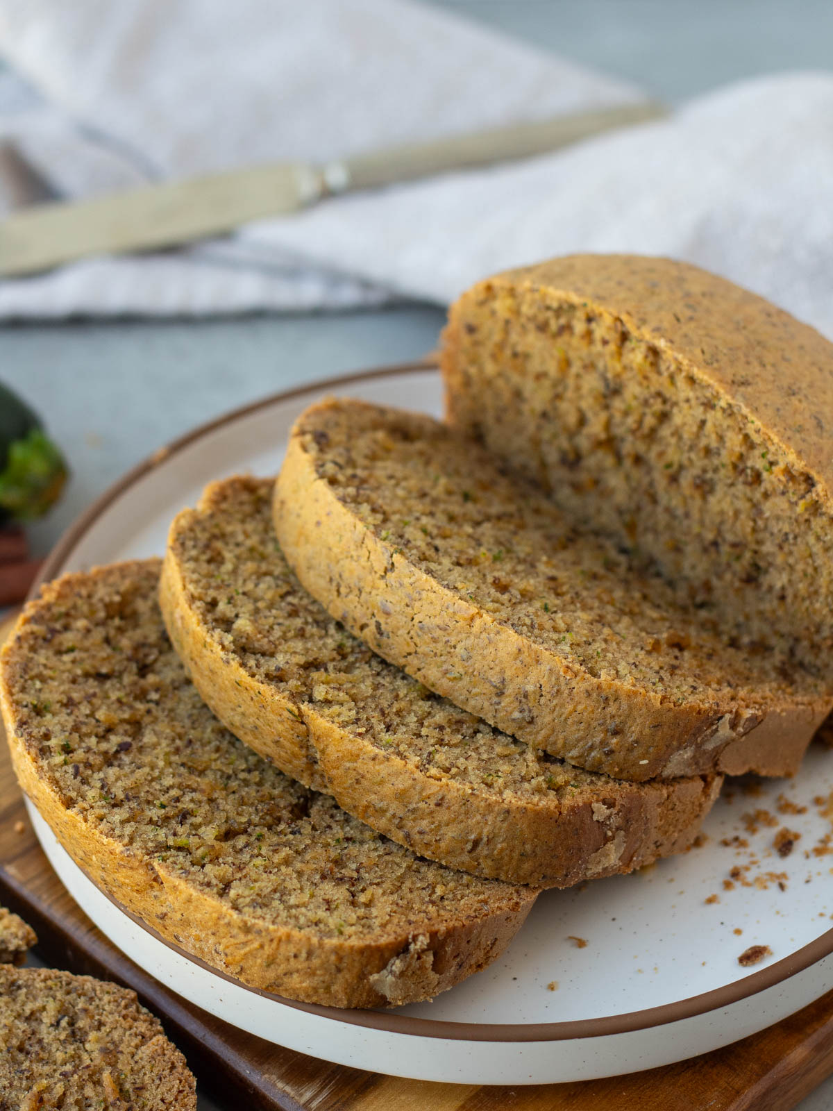 Easy Bread Machine Zucchini Bread (Vegan Recipe)